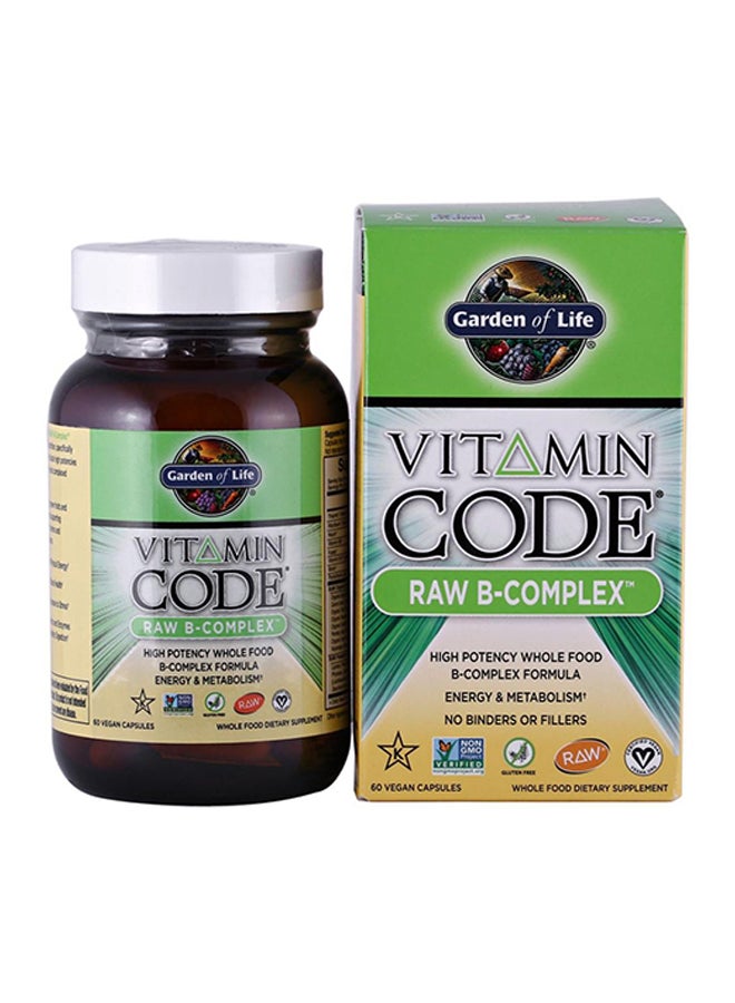Garden of Life Vitamin Code Raw B-Complex - 60 Capsules | Best Price ...