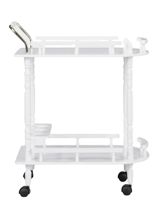 Home Box 2-Tier Viva Serving Trolley White UAE | Dubai, Abu Dhabi