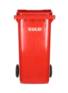 SULO Plastic Bin Without Pedal Red 240Liters | Best Price KSA | Riyadh ...