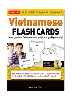 Vietnamese Flashcards: Learn 1,000 Basic Vietnamese Words And Phrases ...