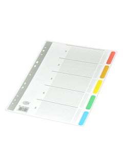 FIS Paper Divider, Size A4 Multicolour UAE | Dubai, Abu Dhabi