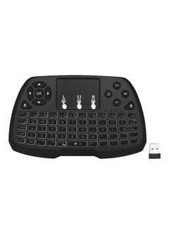 Generic Wireless RC-Keyboard With Touchpad And Remote Control Black ...