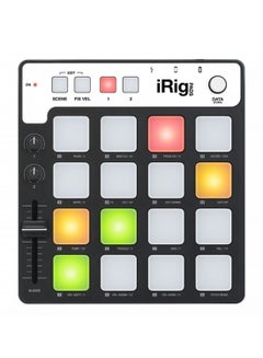 IK Multimedia iRig Pads Ultra-portable, universal MIDI groove ...