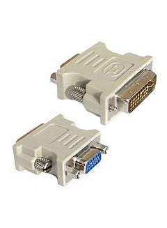 Generic VGA To DVI Adapter Off White KSA | Riyadh, Jeddah