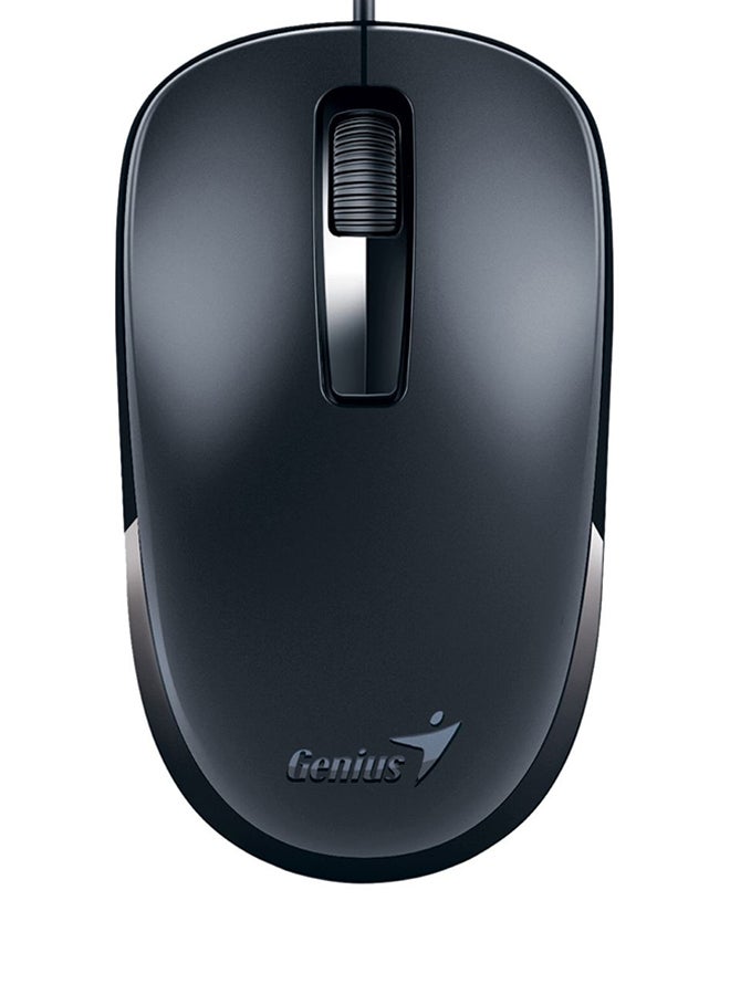 Genius Dx-125 Optical Mouse Black | Best Price KSA | Riyadh, Jeddah
