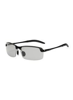 Generic Men's Semi Rimless Rectangular Eyeglasses UAE | Dubai, Abu Dhabi