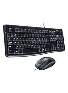 Logitech K120 Keyboard And M90 Optical Mouse black UAE | Dubai, Abu Dhabi