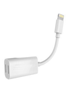 Y Cable Dual Lightning Adapter White UAE | Dubai, Abu Dhabi
