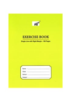 Psi A5 Single Line Right Margin Notebook, 100 Pages Multicolour UAE ...
