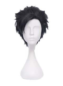 Generic Short Prestyled Wig Black UAE | Dubai, Abu Dhabi