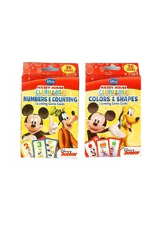 Generic Pack Of 2 Mickey Mouse Clubhouse Flash Card Set UAE | Dubai ...