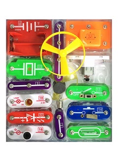 EZHOUSE 58-Piece DIY Circuits Electronic Blocks Kit KSA | Riyadh, Jeddah