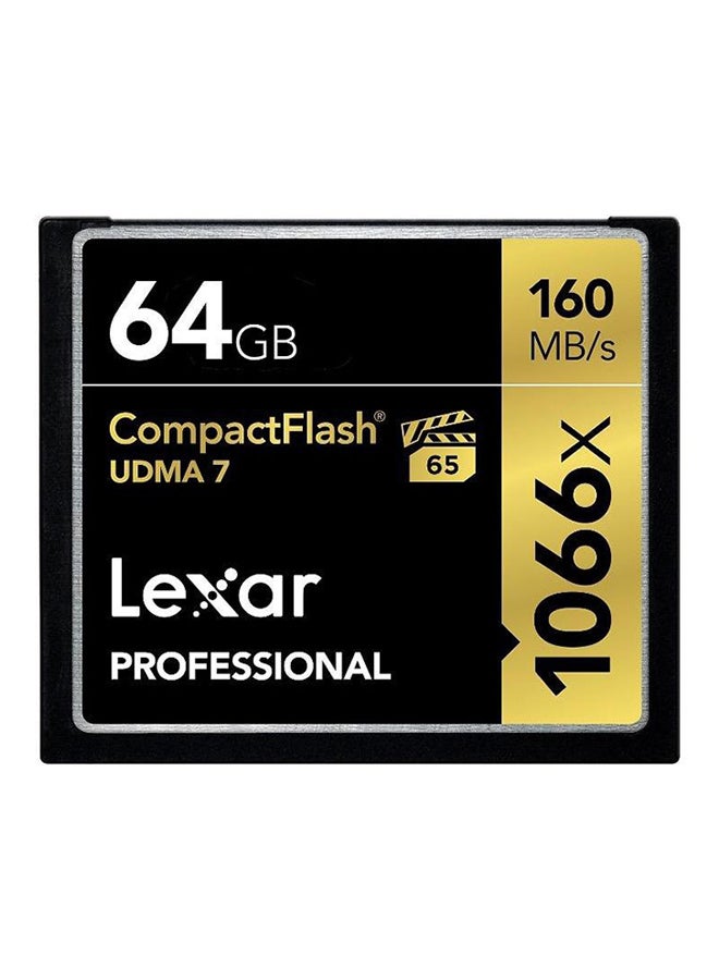 Lexar Memory Card For Cameras - Compact Flash Cards - LCF64GCRBNA1066 ...