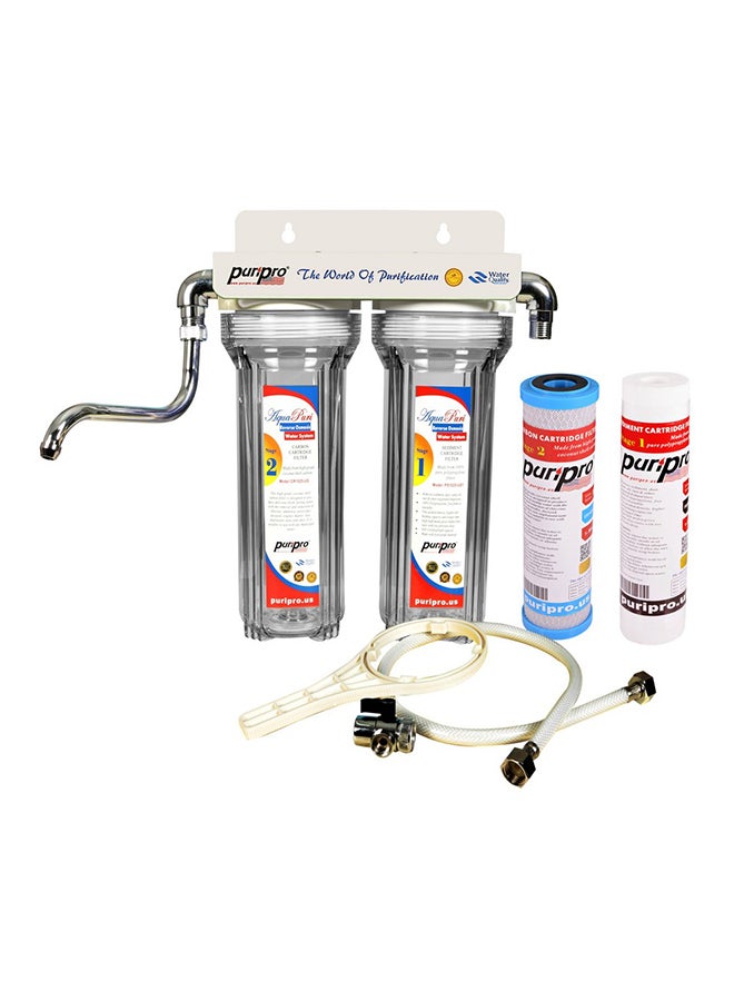 PuriPro Double Stage Filtration Water Purifier Clear | Best Price UAE ...