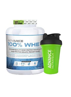 ADVANCE NUTRATECH 100% Whey Protein Powder With Shaker - Chocolate ...