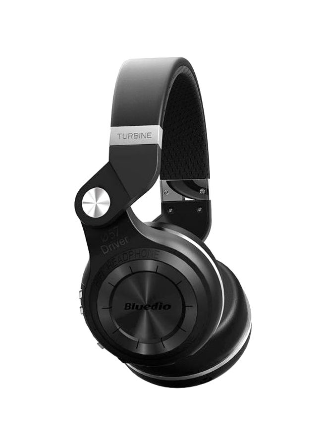 Bluedio Turbine T2 Plus Over-Ear Bluetooth Headphones With Mic Black ...