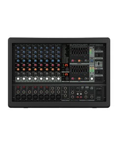 behringer 10-channel 1600W Powered Mixer Visual Mixers PMP1680S Black ...
