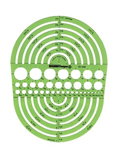 Pickett Circle Radius Master Template Beige UAE | Dubai, Abu Dhabi