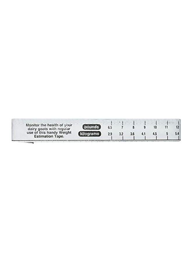 Coburn Dairy Goat Weight Tape White/Black | Best Price KSA | Riyadh, Jeddah