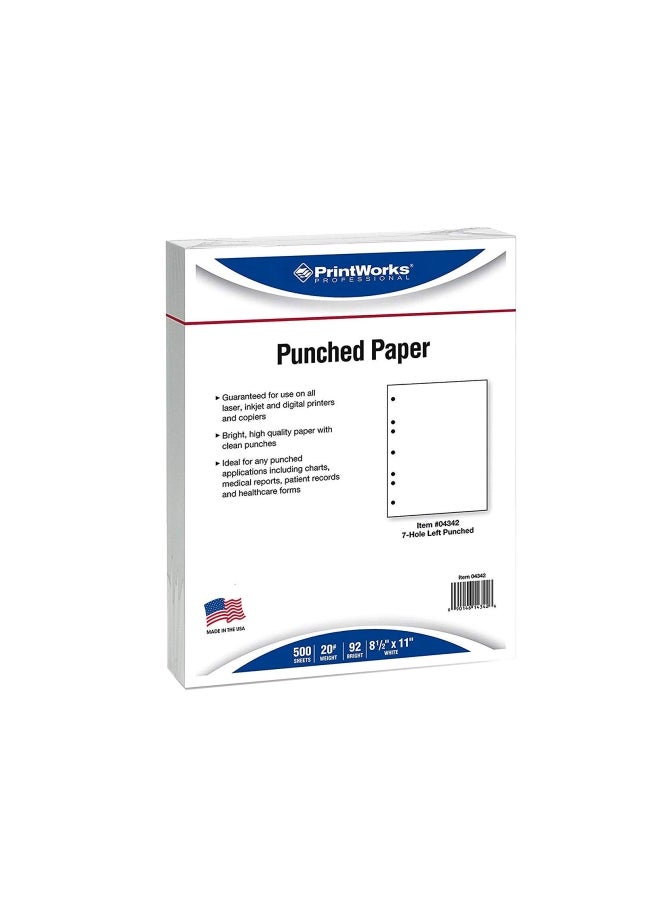PrintWorks Professional 500-Piece Pre Punched Paper | Best Price UAE ...