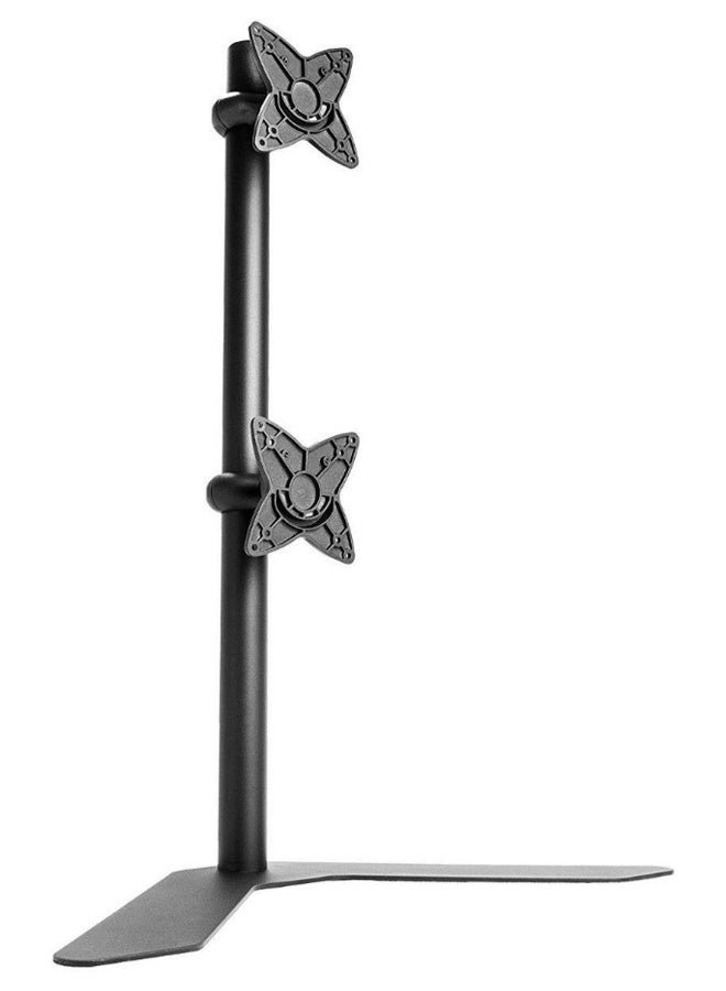 Generic Dual Monitor Free Standing Monitor Mount Black | Best Price UAE ...