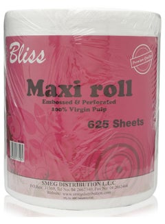 BLISS Embossed And Perforated Maxi Roll White UAE | Dubai, Abu Dhabi