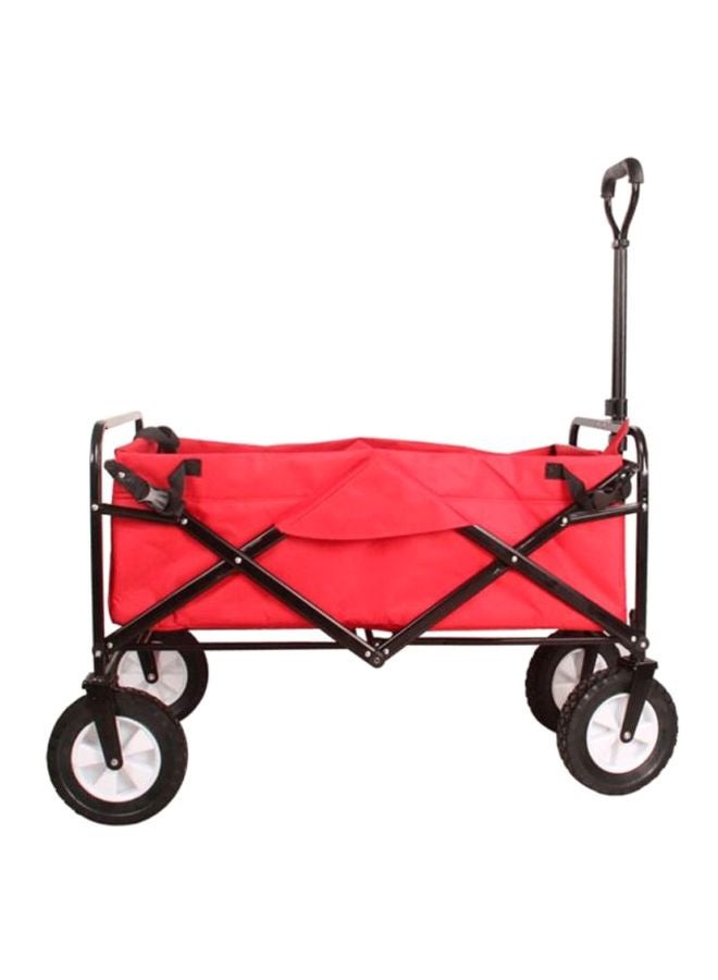 Generic Folding Shopping Hand Cart Trolley Red/Black | Best Price UAE ...