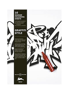 Graffiti Style Notepad UAE | Dubai, Abu Dhabi