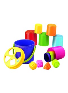 B-kids B Kids 3404 Shape Sorting Stack'N Nest Buckets UAE | Dubai, Abu ...