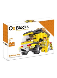 OX BLOCKS 115-Piece Construction Truck Set UAE | Dubai, Abu Dhabi