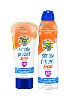 BANANA BOAT Banana Boat Sunscreen Simply Protect Sport Broad Spectrum ...