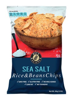 Rice Balance Sea Salt Rice And Beans Chips 90grams UAE | Dubai, Abu Dhabi