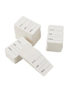 Metronic 1000-Piece Price Tag White KSA | Riyadh, Jeddah
