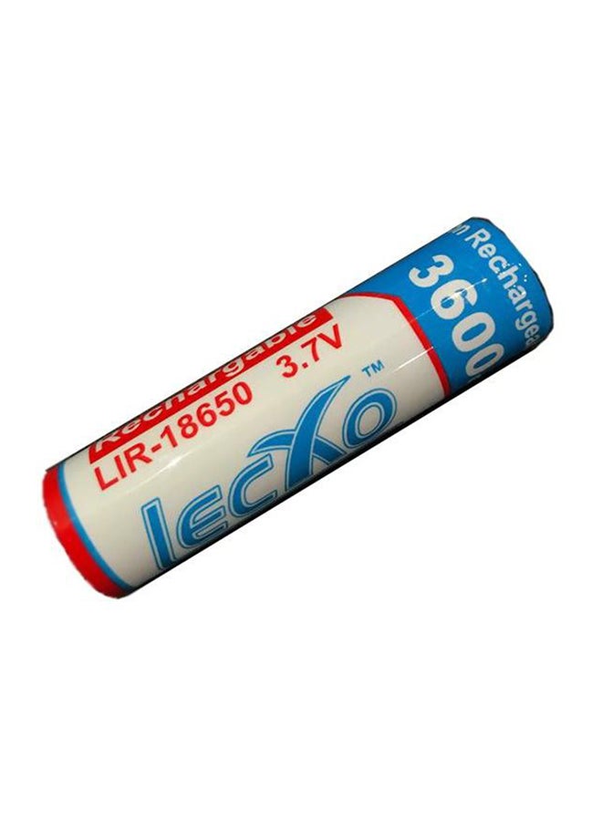 Lecxo 18650 Battery 3600 mAh Multicolour | Best Price KSA | Riyadh, Jeddah