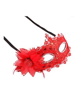 Forum Venetian Lace Red Half Mask UAE | Dubai, Abu Dhabi
