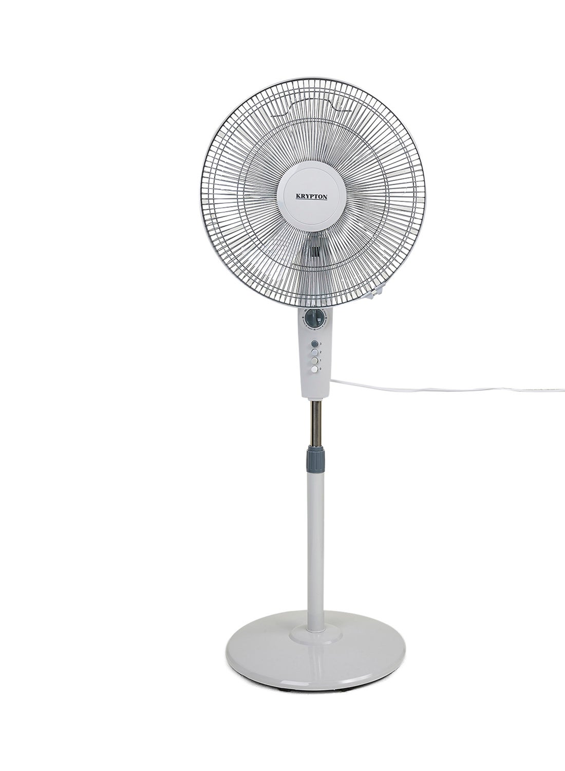 KRYPTON Portable Stand Fan 16 kg 60 W KNF6112 White | Best Price UAE ...