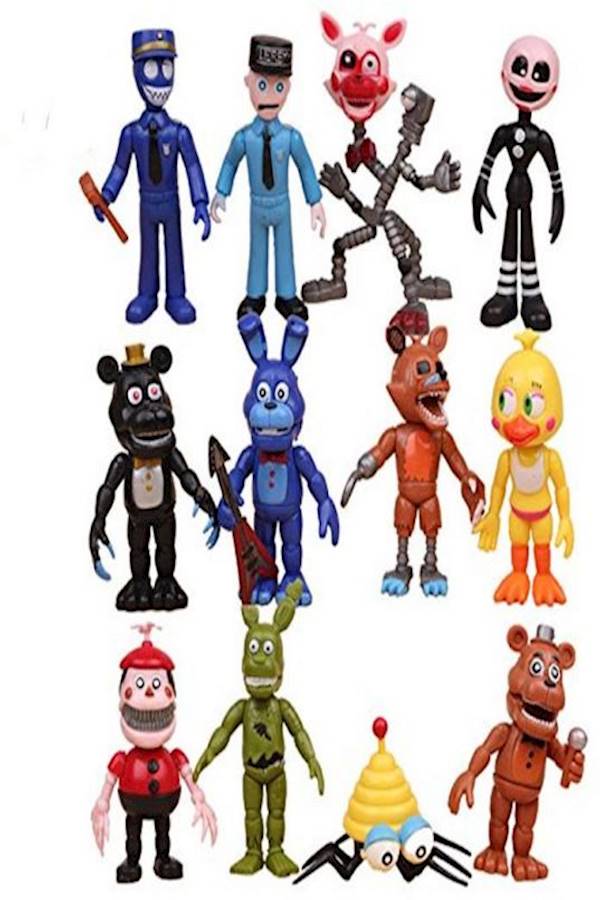 Generic 12-Piece Five Nights At Freddy's Statue Set | Best Price KSA ...