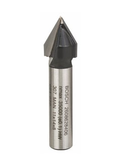 BOSCH V-Groove Drill Bit Silver/Black UAE | Dubai, Abu Dhabi