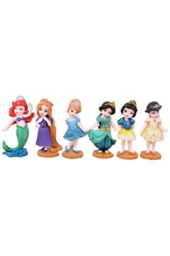 Generic 6-Piece Disney Princess Statue Set KSA | Riyadh, Jeddah