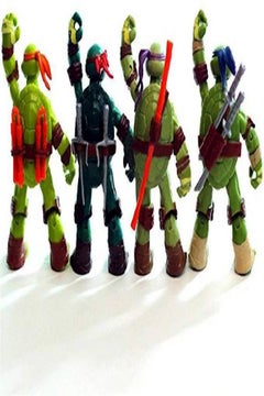 Generic 4-Piece Ninja Turtle Action Set 5inch UAE | Dubai, Abu Dhabi