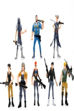 Generic 8-Piece Fortnite Anime Character Action Figure Set 4.5inch KSA ...