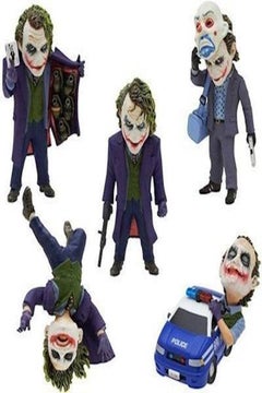 Generic 5-Piece DC The Joker Collectible Figure 5cm | Best Price KSA ...