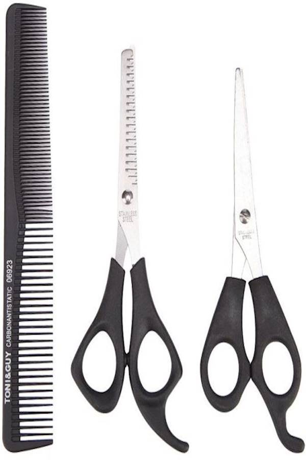 Generic 3-Piece Hair Cutting Accessories Set Black/Silver | Best Price ...