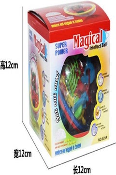 Magical 100 Levels Labyrinth Magic Rolling Ball Puzzle Cubes 13 x 11 ...