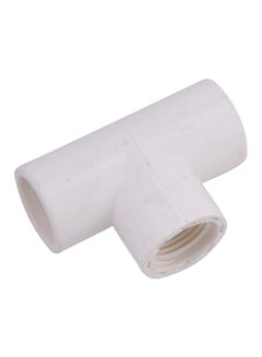 Mkats T-Shaped Pipe Connector White 0.5inch UAE | Dubai, Abu Dhabi