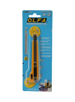 OLFA A-3 Two Way Cutter Yellow/Black UAE | Dubai, Abu Dhabi