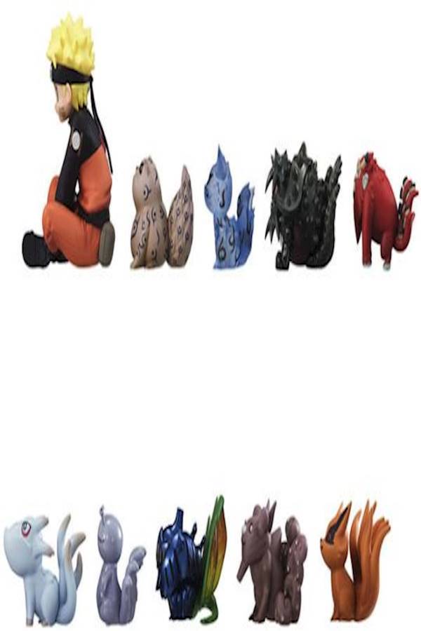Generic 10-Piece Set Animation Naruto Characters Model Garage Kit ...