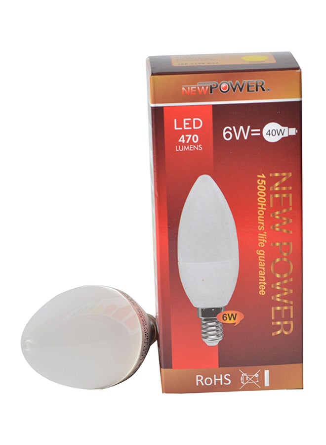 New Power LED Electric Bulb Yellow | Best Price KSA | Riyadh, Jeddah