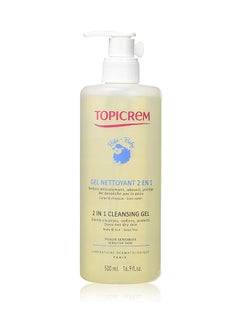 Topicrem Organic Baby Care 2 In 1 Cleansing Gel 500ml UAE | Dubai, Abu ...