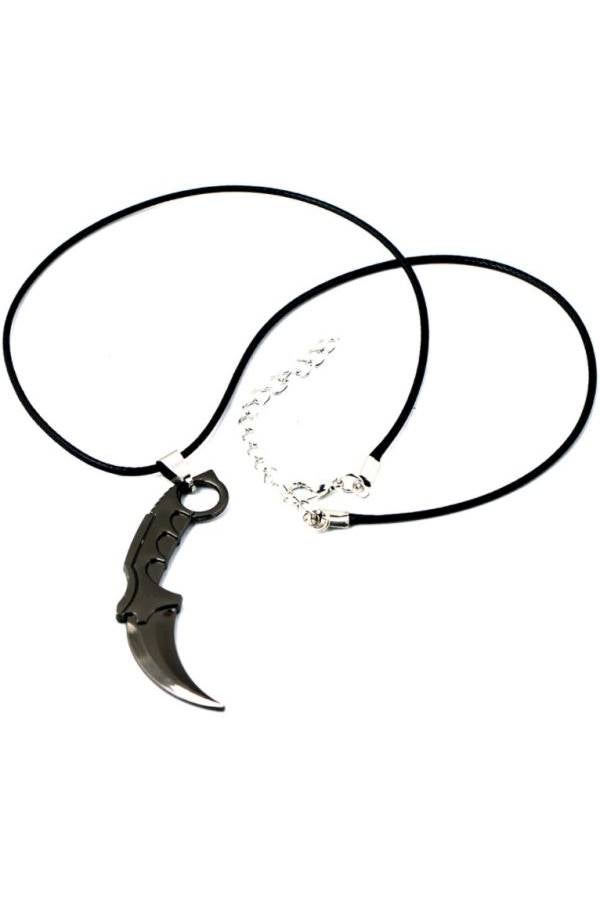 Generic Karambit pendant necklace Alloy knife sweater chain casual ...